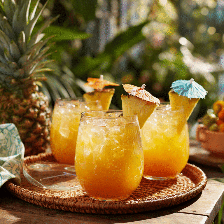 Tropical Paradise Punch – Easy Fruity Party Drink Recipe