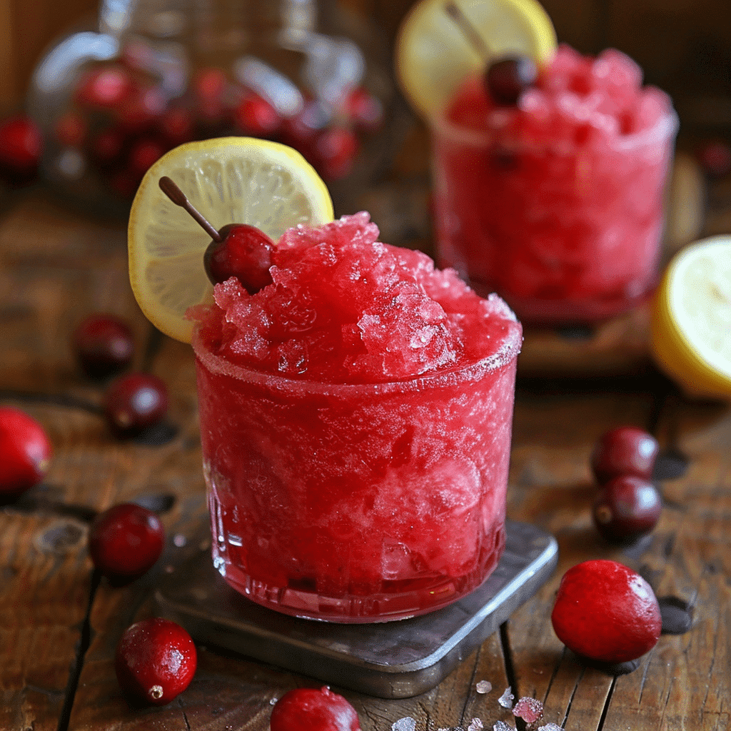 Cranberry Vodka Lemonade Slush – 5-Minute Irresistible Summer Hit