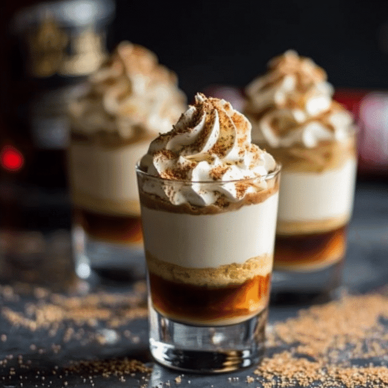 Fireball Whiskey Cheesecake Shots – 7-Step Recipe tasty