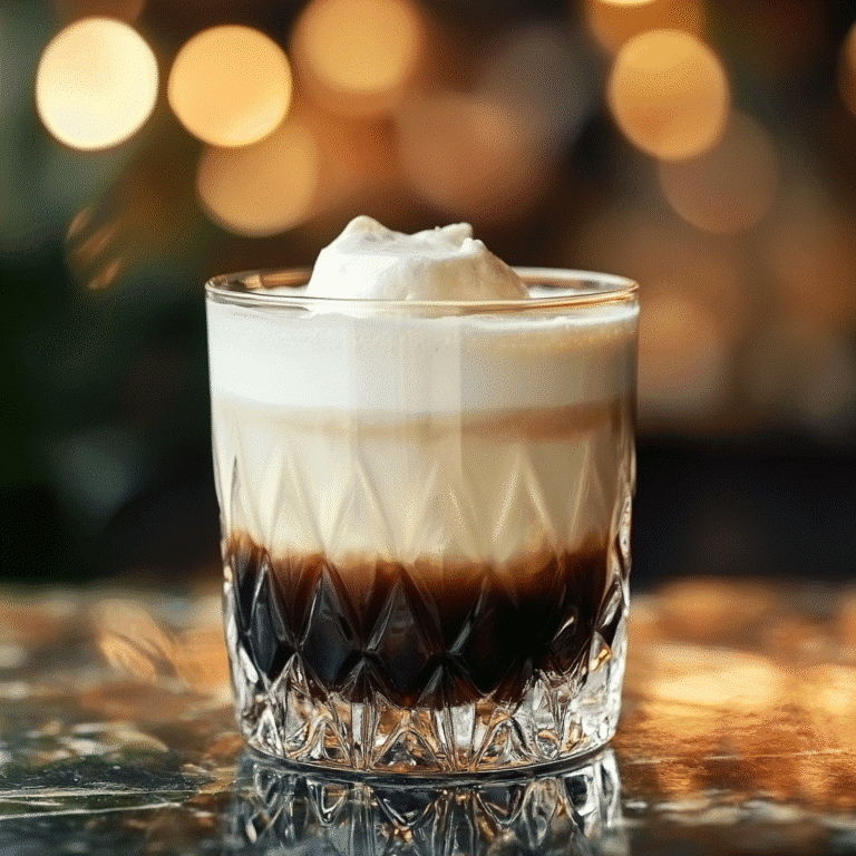 Classic White Russian Recipe: A Timeless Cocktail Delight